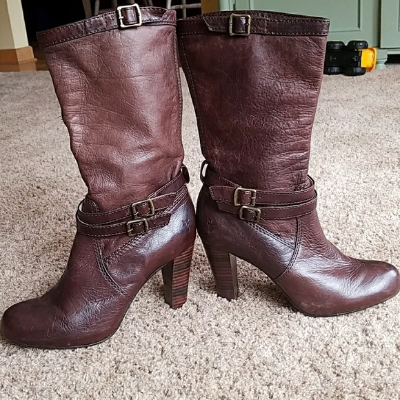 Frye | Shoes | Frye Miranda Slouch Boot Midcalf Leather | Poshmark